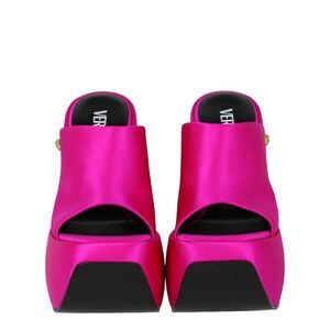 Versace | Shoes | Versace Triplatform Platform Mules Pink Womens | Poshmark